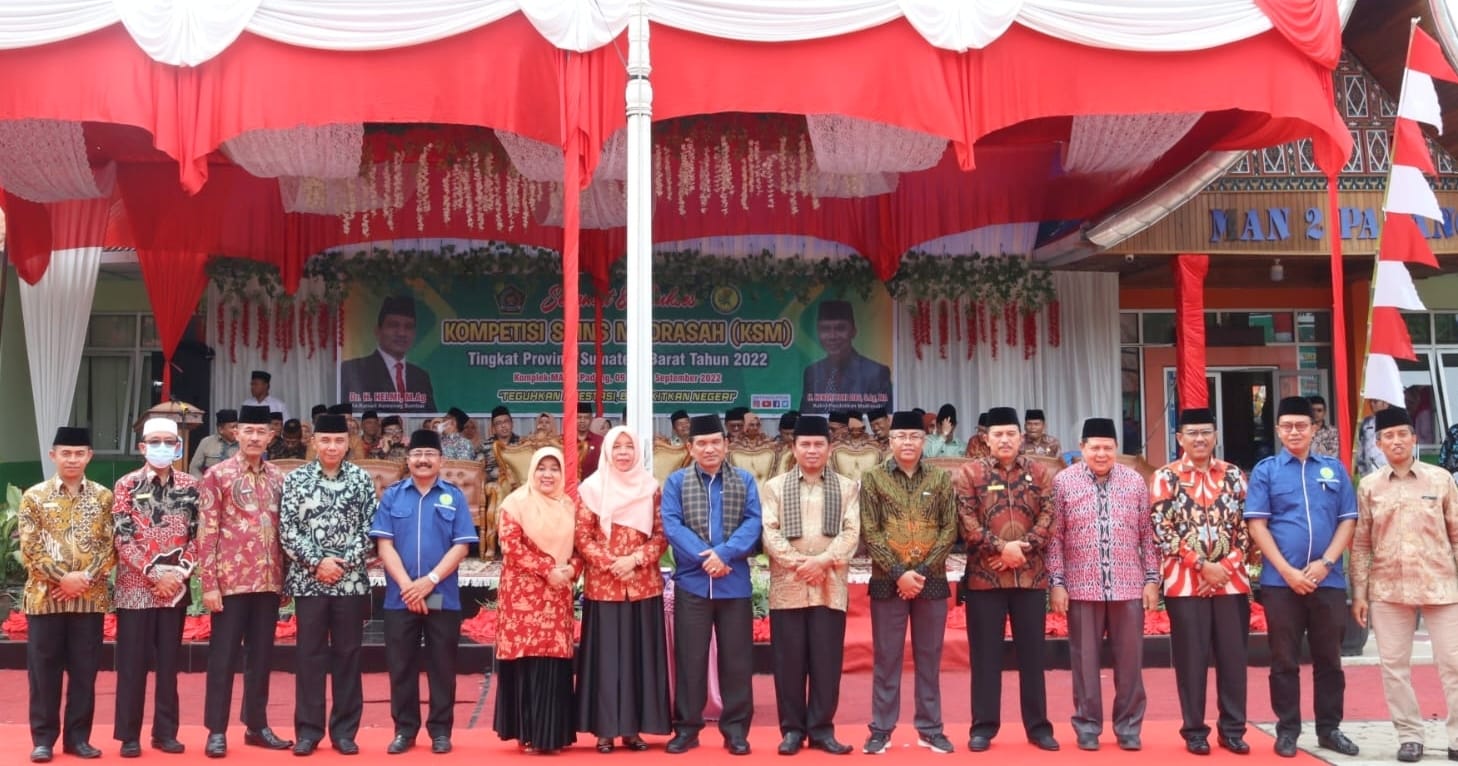KSM Tingkat Provinsi Sumatera Barat Resmi Digelar di MAN 2 Kota Padang