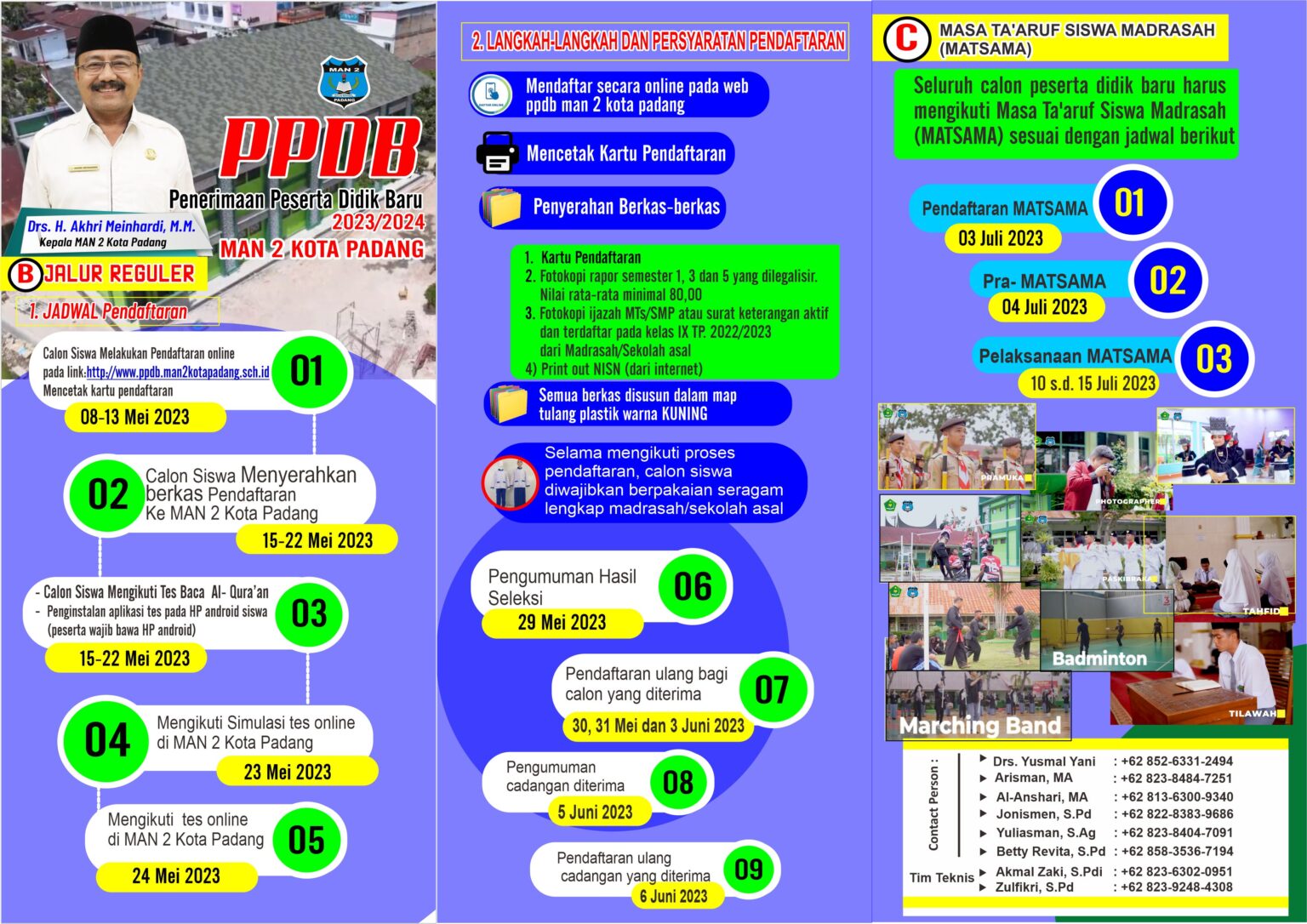 PPDB MAN 2 KOTA PADANG TP. 2023/2024 - MAN 2 KOTA PADANG