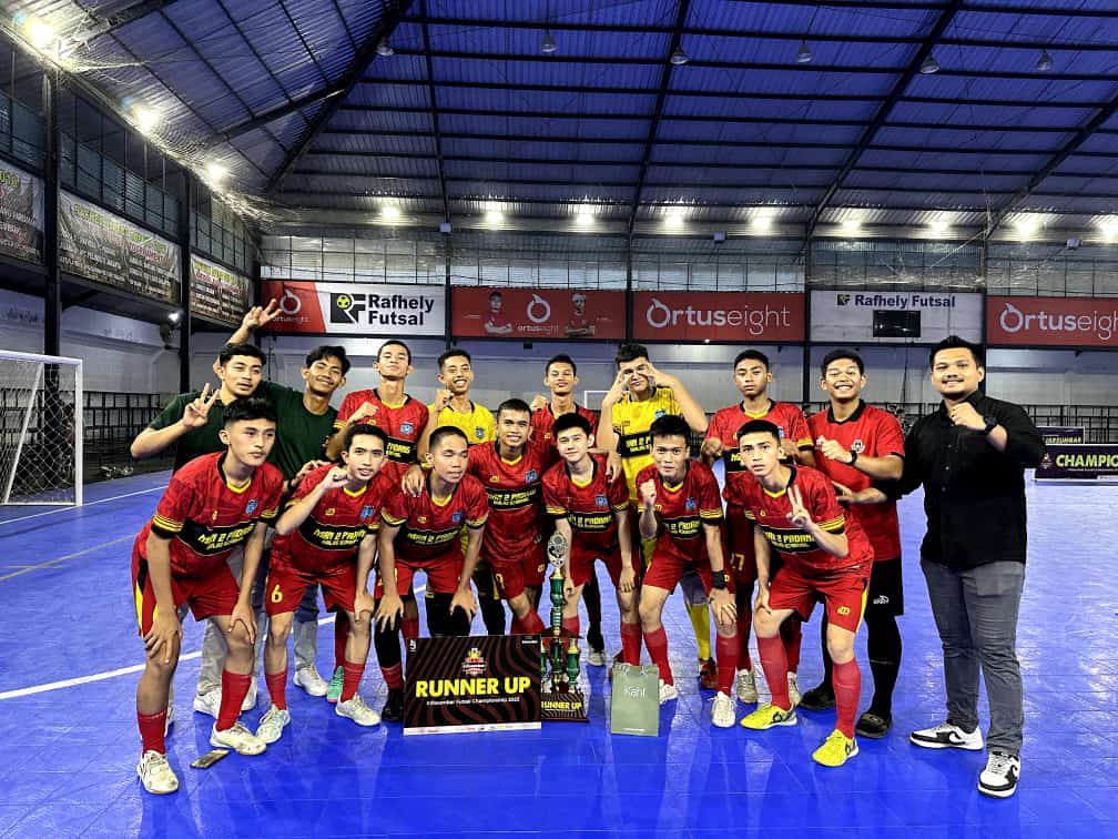 Tim Futsal MAN 2 Kota Padang Runner Up Infosumbar Championship 2023