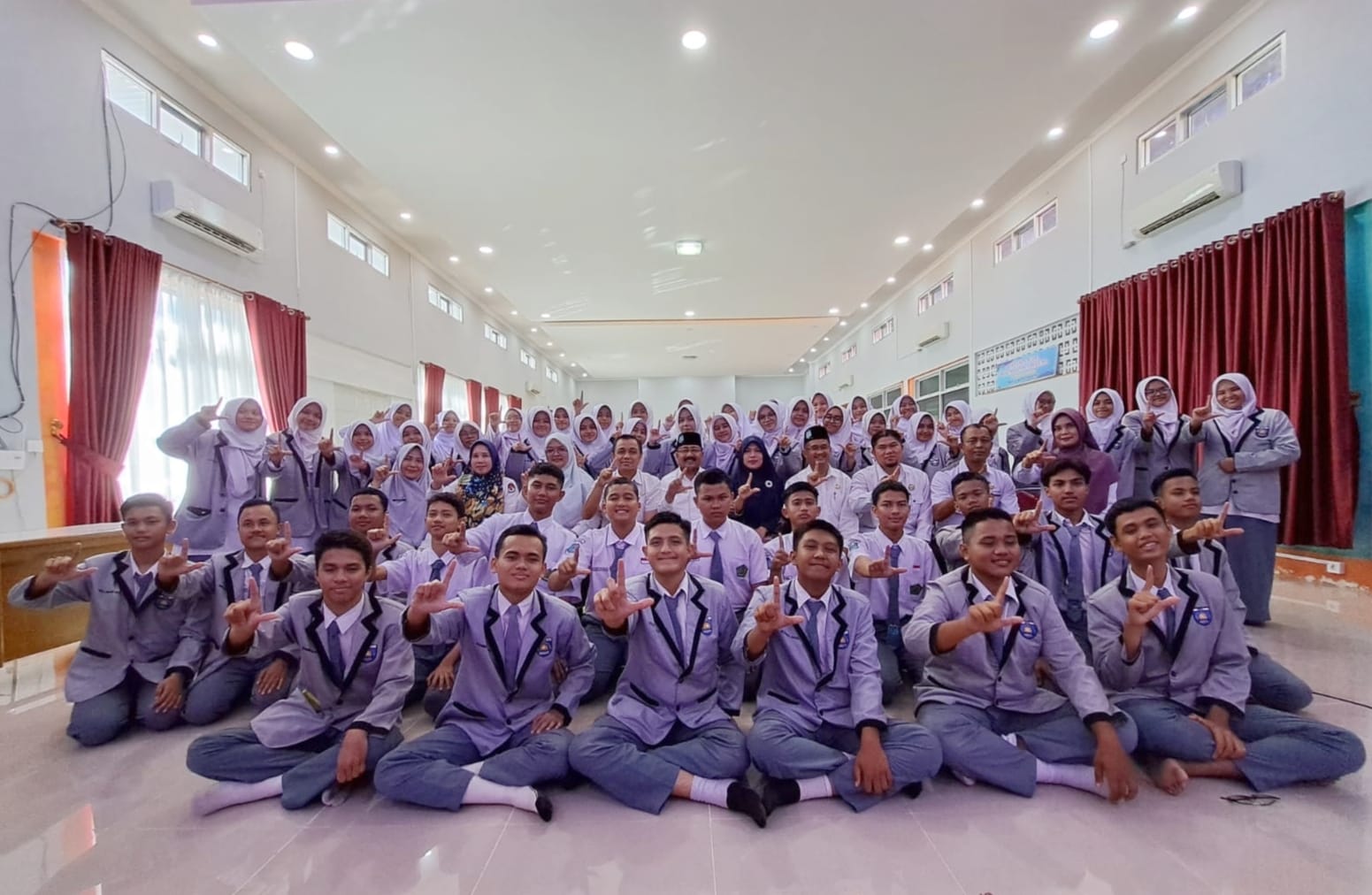 MPK MAN 2 Padang Gandeng KPU Untuk Sosialisasi Pemilu Raya OSIM