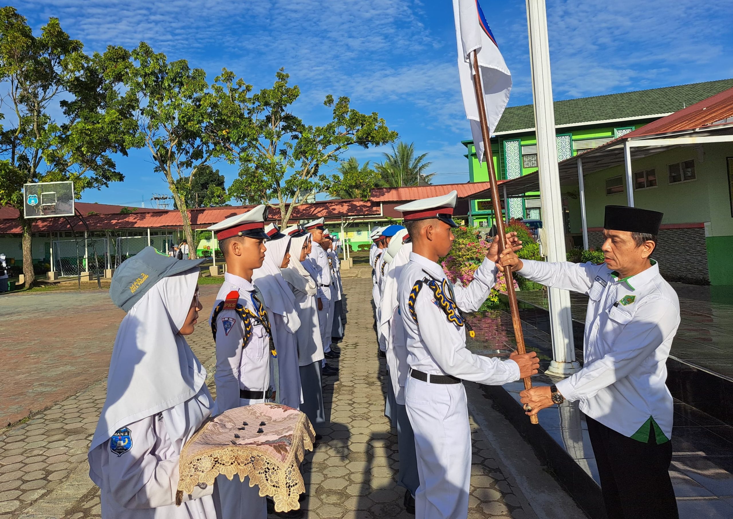 Pengurus Baru PKM MAN 2 Padang Resmi Dilantik, Zailani Fitrah Jadi Kasatkam